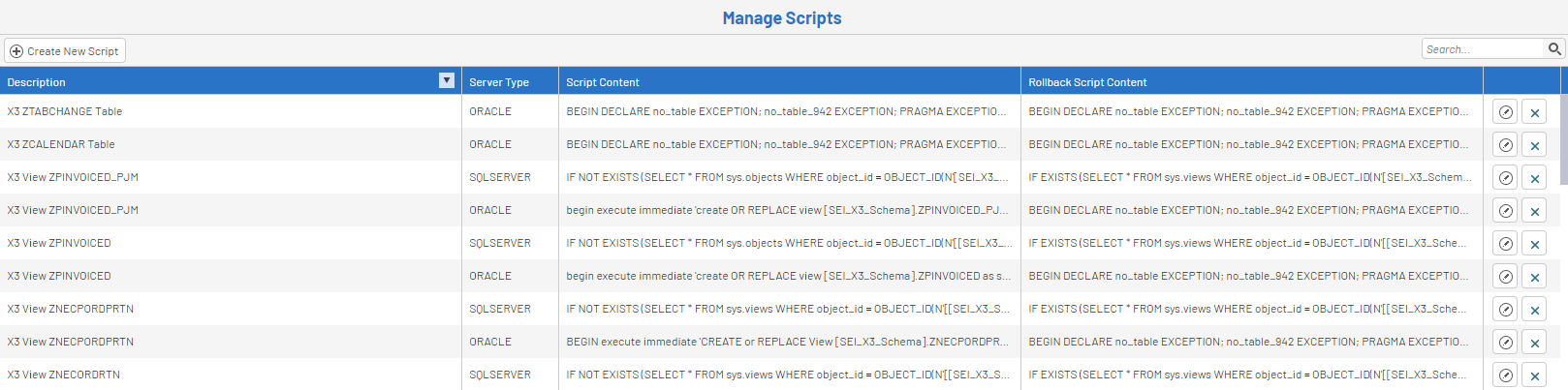 Global Scripts