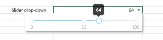 Defining Cell Drop-downs