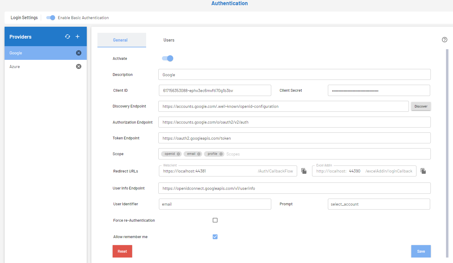 Web Client