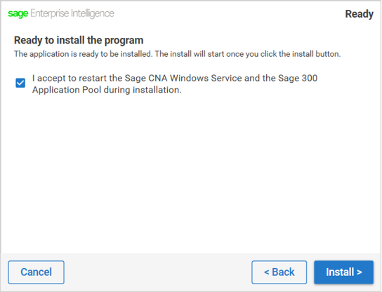 Installing SEI for Sage 300 Embed