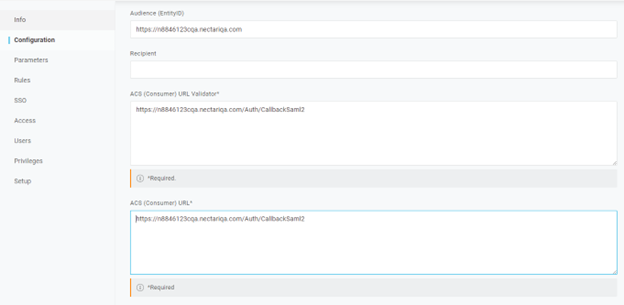 Configurer SAML 2.0 avec OneLogin