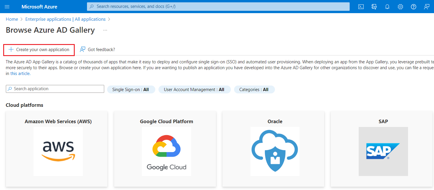 Azure Single Sign-On