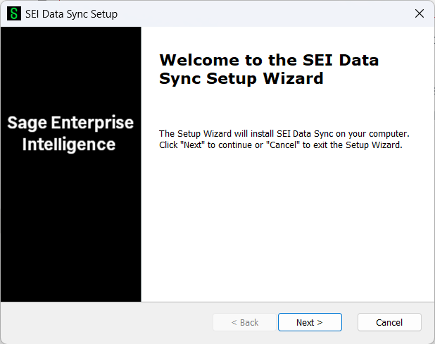 Étapes d'installation de DataSync