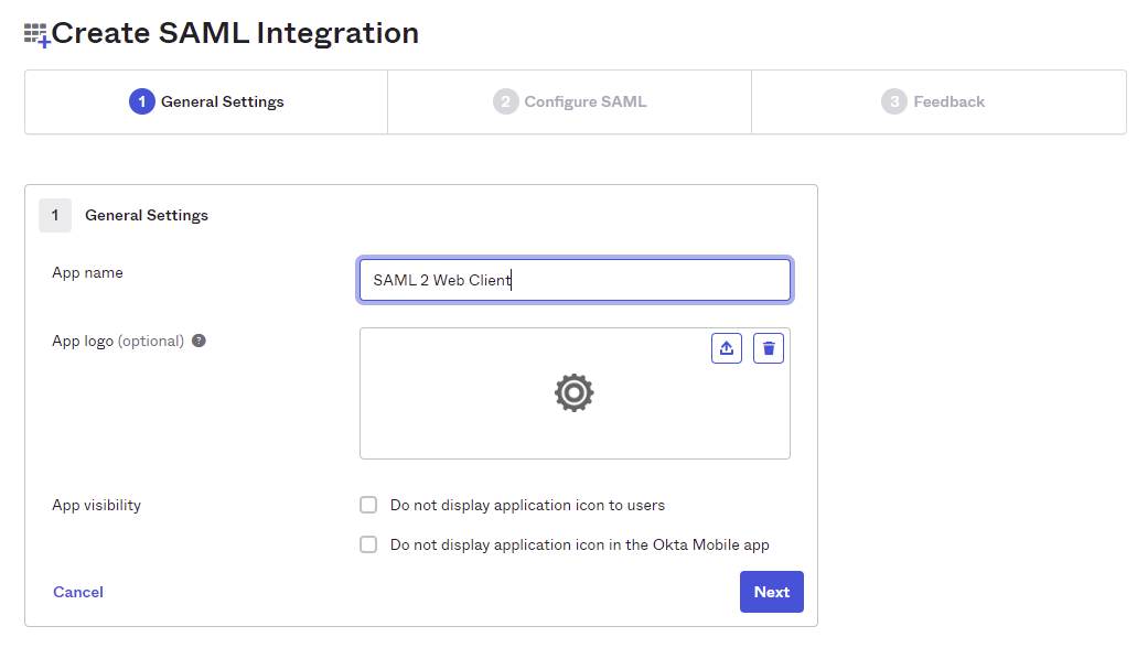 Okta Single Sign-On