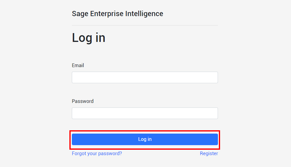 Sign in to Data Sync
