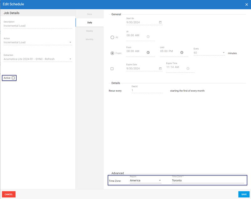 Configure Acumatica Essentials