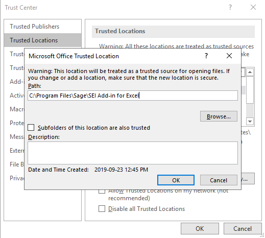 First Time Configuration