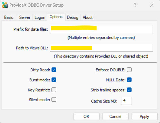 Debug Inconsistency Data within ODBC Driver for Sage 100 ProvideX
